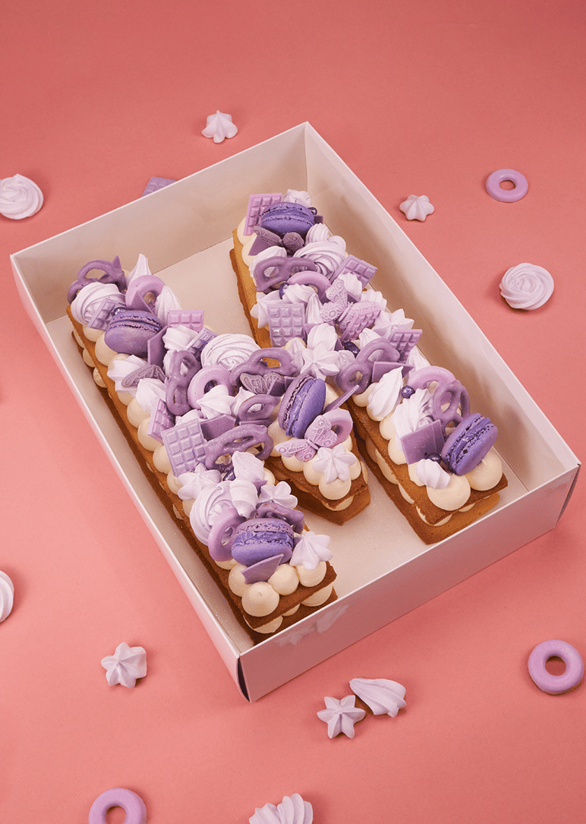 Letter Cakes – Caked&Roses